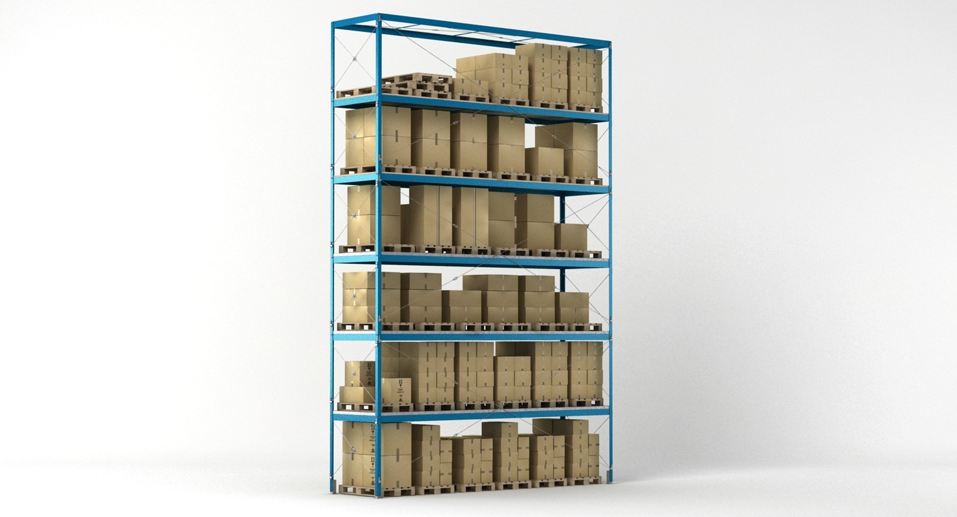 3d Model Warehouse Storage Unit