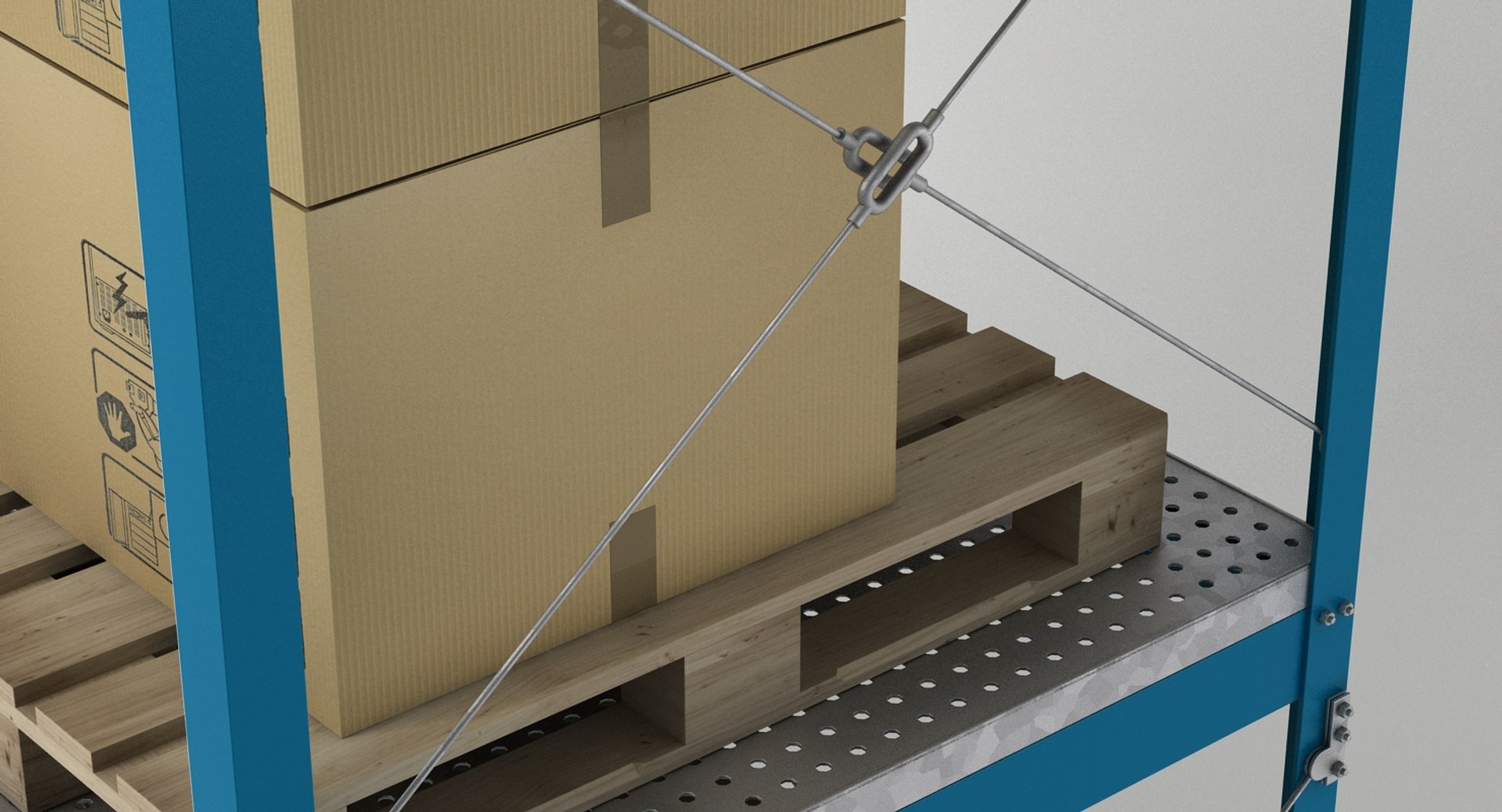 3d Model Warehouse Storage Unit