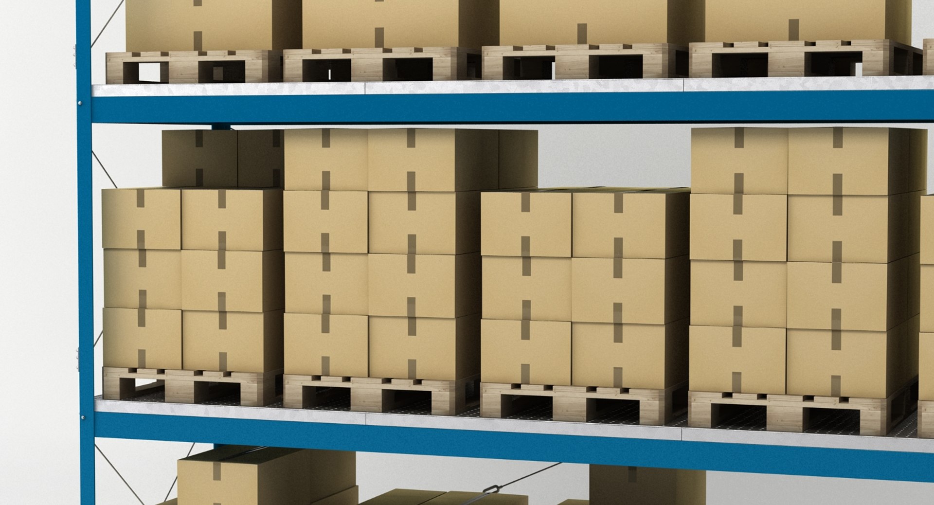 3d Model Warehouse Storage Unit