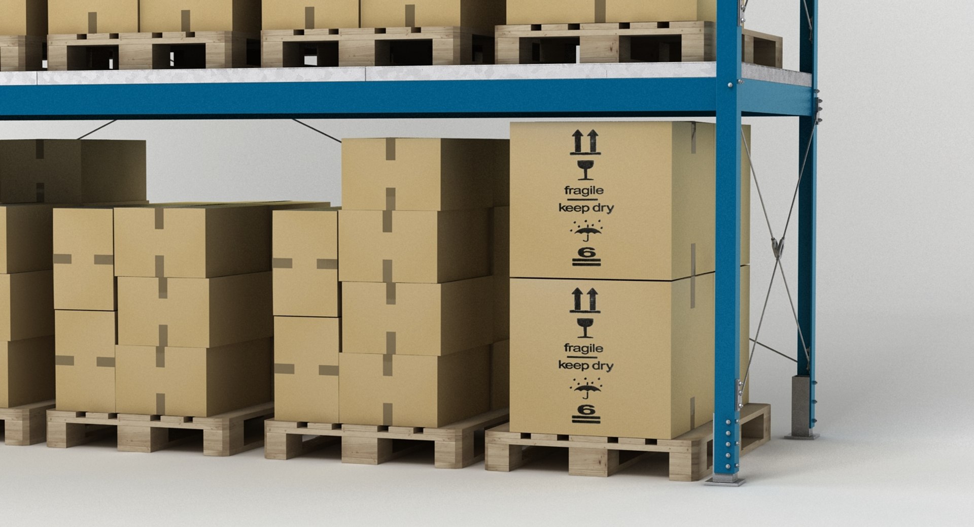 3d Model Warehouse Storage Unit