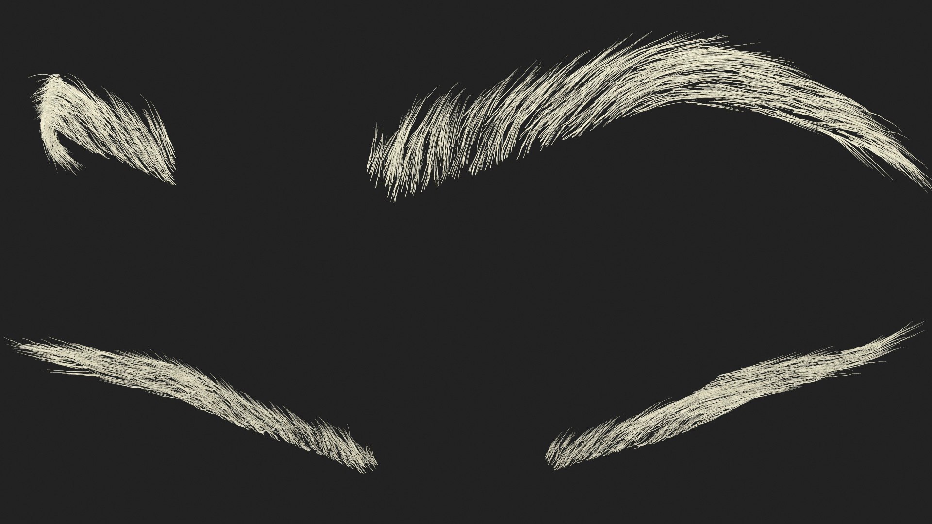 Arched Eyebrows Model - TurboSquid 2213146