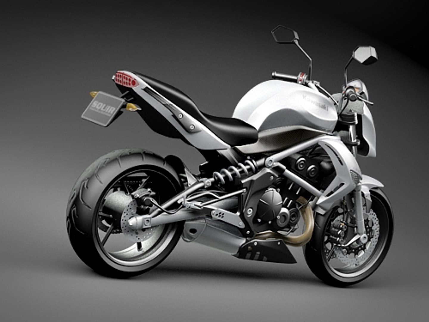 3d Kawasaki Er-6n Er-6 Er