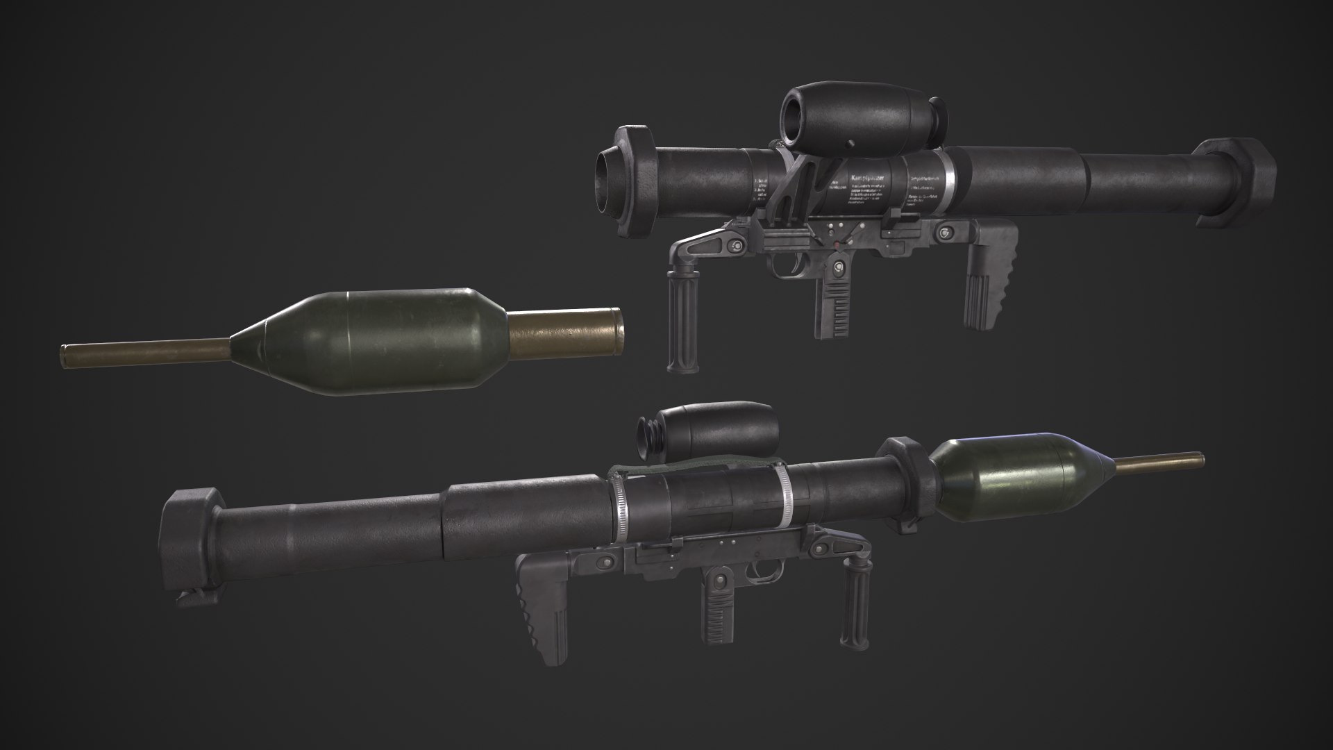 Panzerfaust-3 3D Model - TurboSquid 2115843