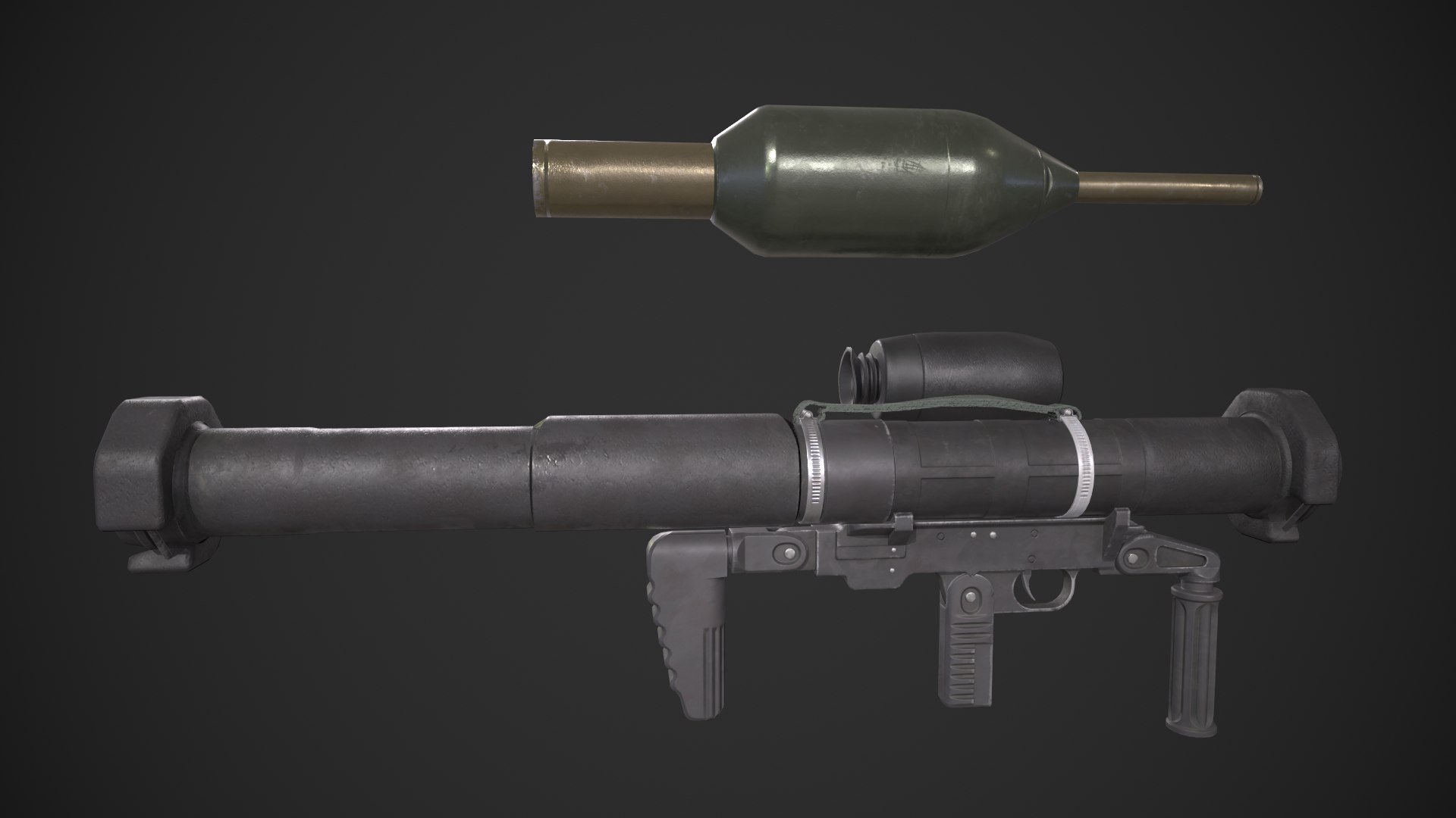 Panzerfaust-3 3D Model - TurboSquid 2115843