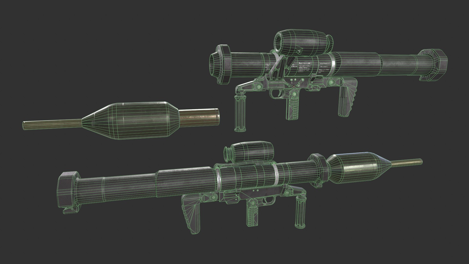 Panzerfaust-3 3D Model - TurboSquid 2115843