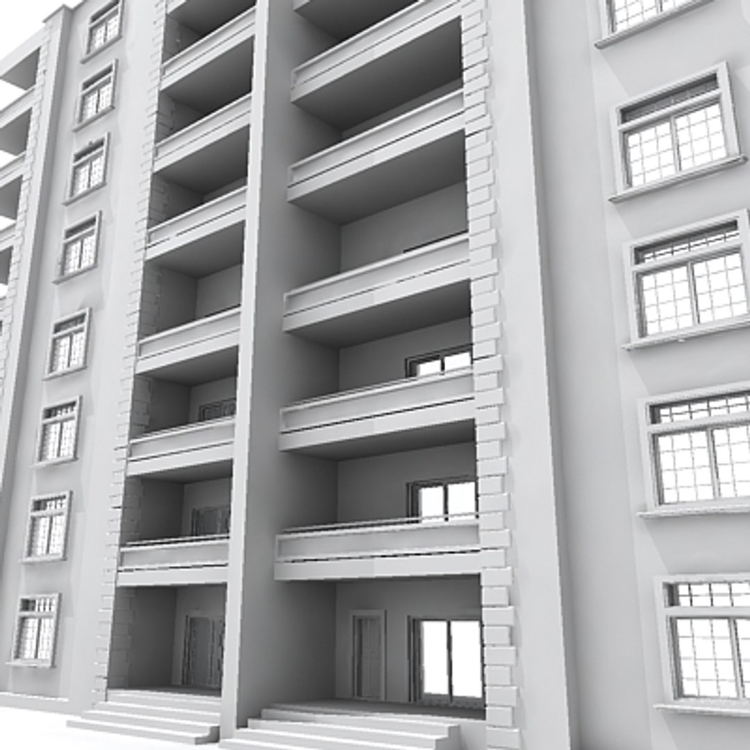 3d 3ds Building Residential