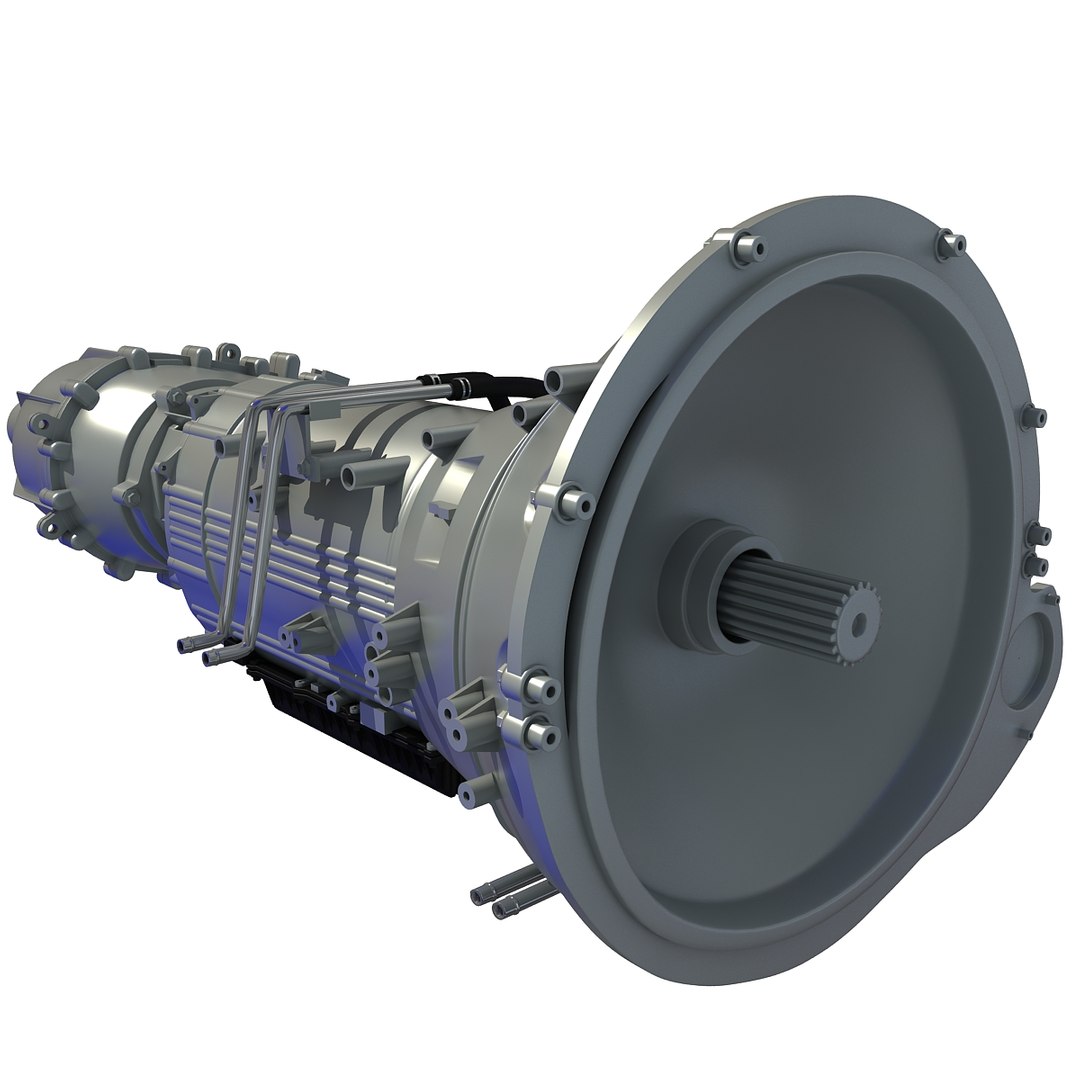 3d Model 2013 Dodge Ram Transmission