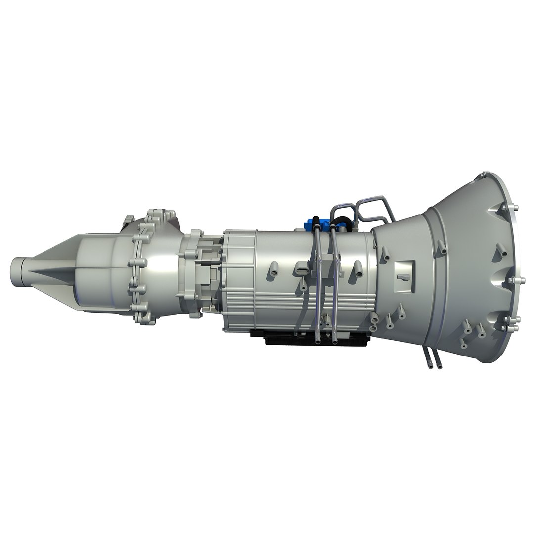 3d Model 2013 Dodge Ram Transmission