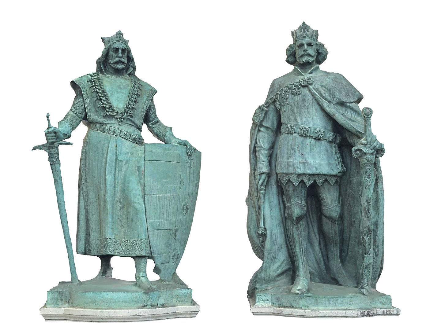 Ancient Sculpture Seven Kings 3D Model - TurboSquid 1419838