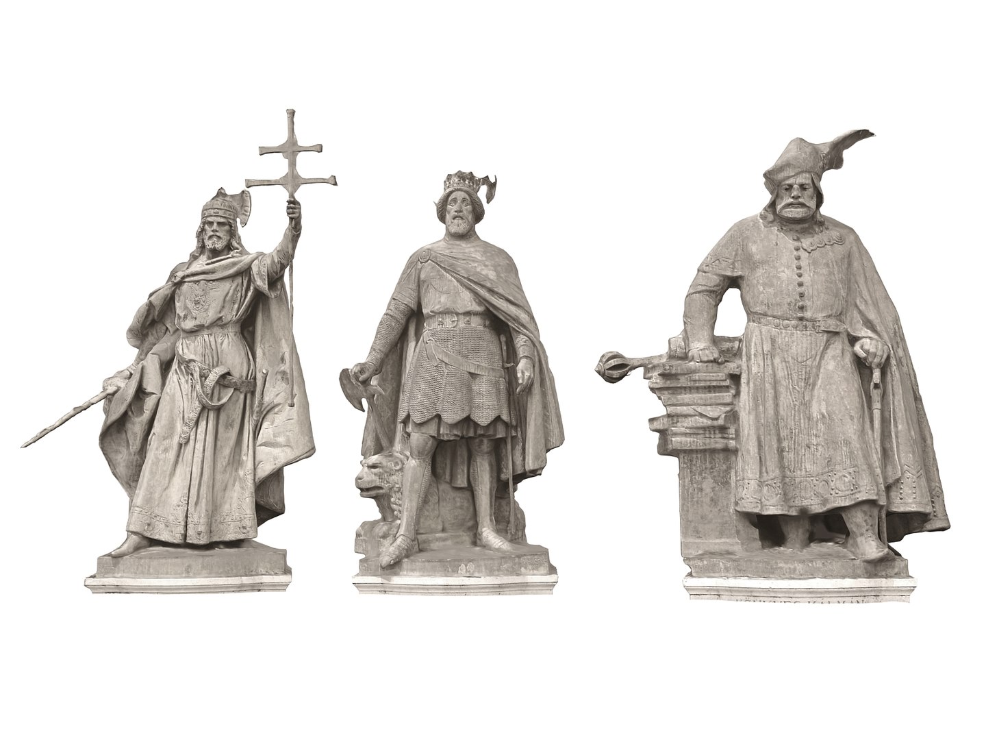 Ancient Sculpture Seven Kings 3D Model - TurboSquid 1419838