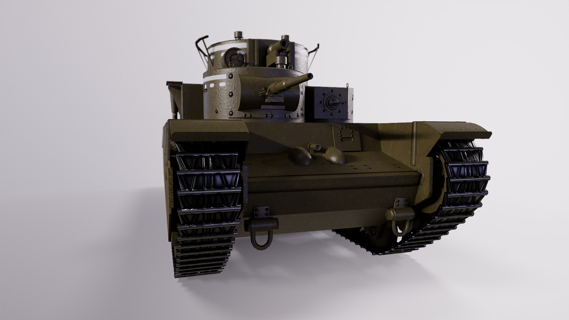 Heavy Tank T-35 3D - TurboSquid 1796664