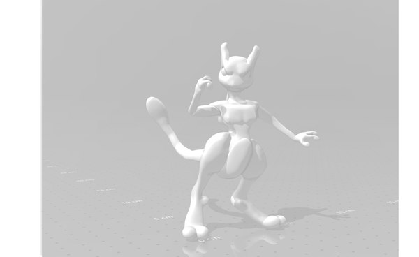 Pokemon mewtwo model - TurboSquid 1670468