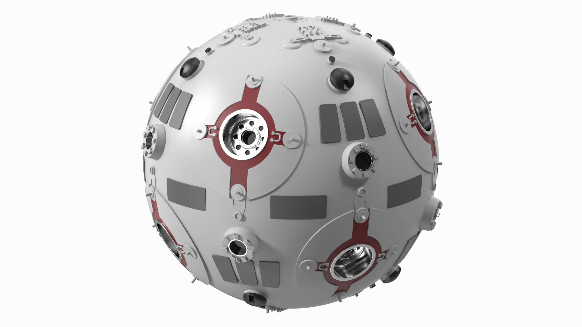 Floating Jedi Training Remote Droid 3D Model - TurboSquid 2249615