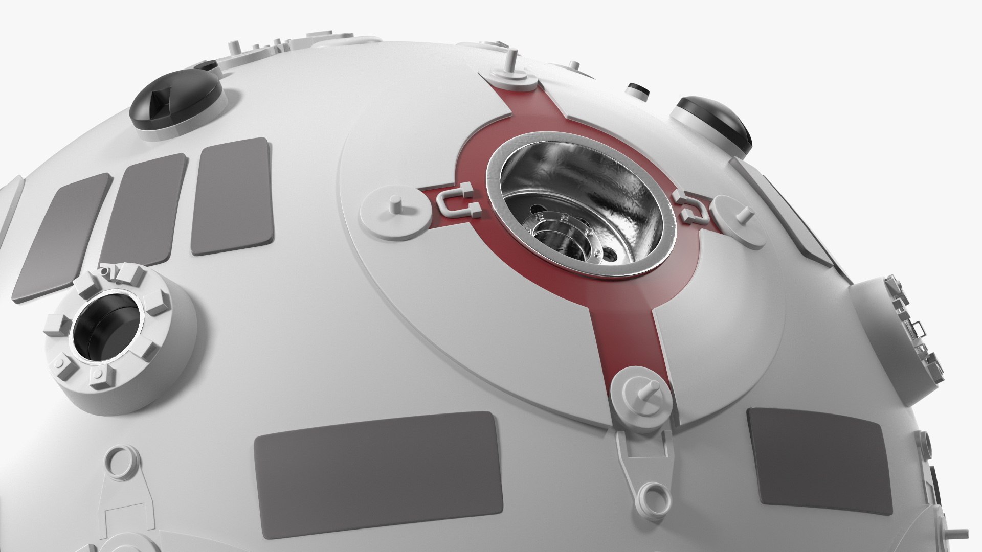 Floating Jedi Training Remote Droid 3D Model - TurboSquid 2249615