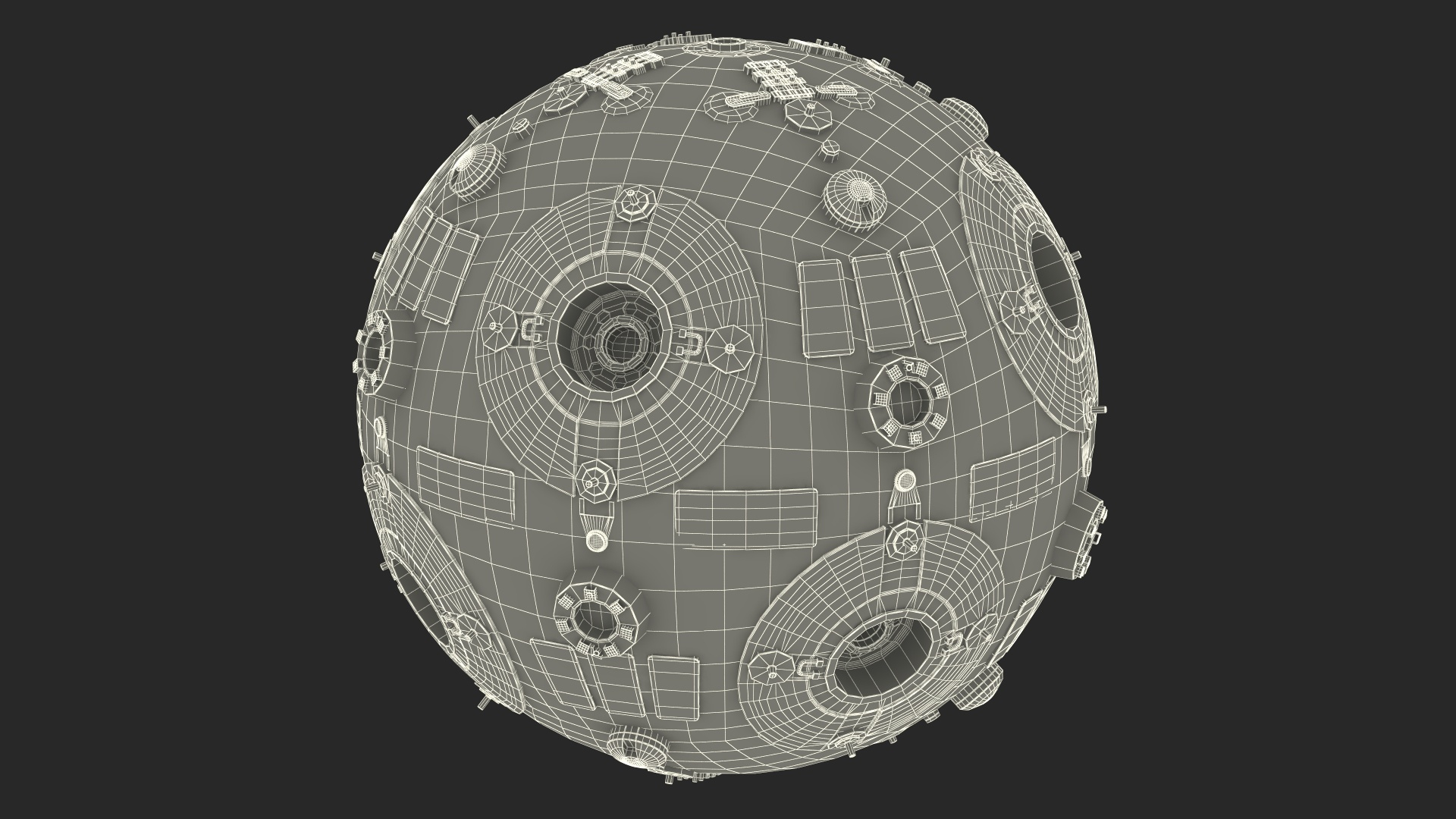 Floating Jedi Training Remote Droid 3D Model - TurboSquid 2249615