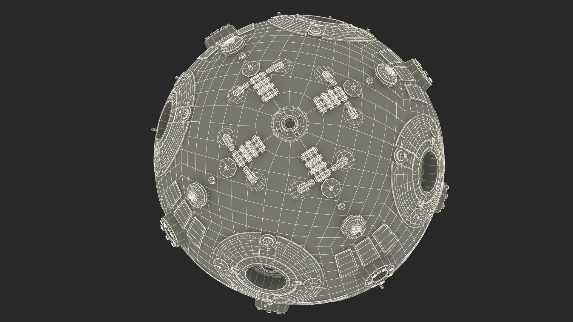 Floating Jedi Training Remote Droid 3D Model - TurboSquid 2249615