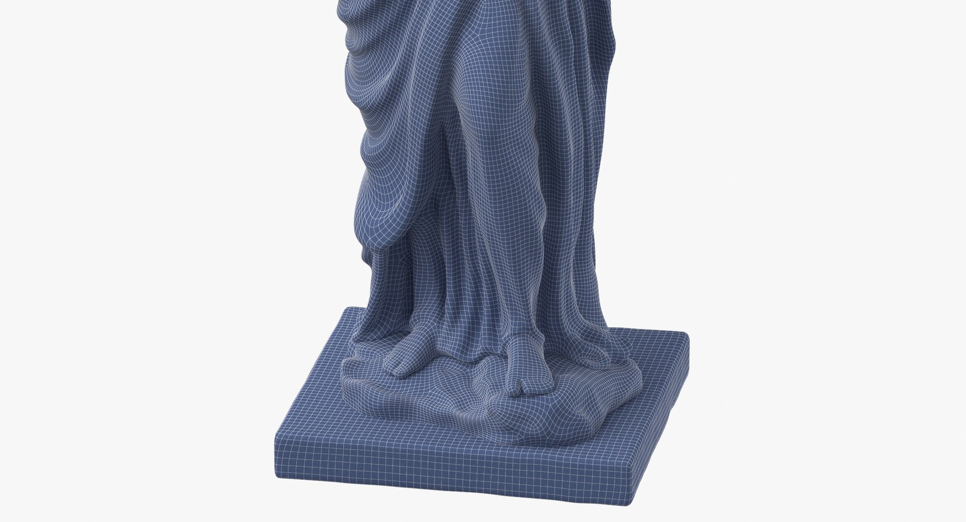 Roman Melpomene Statue 3D Model - TurboSquid 2188945