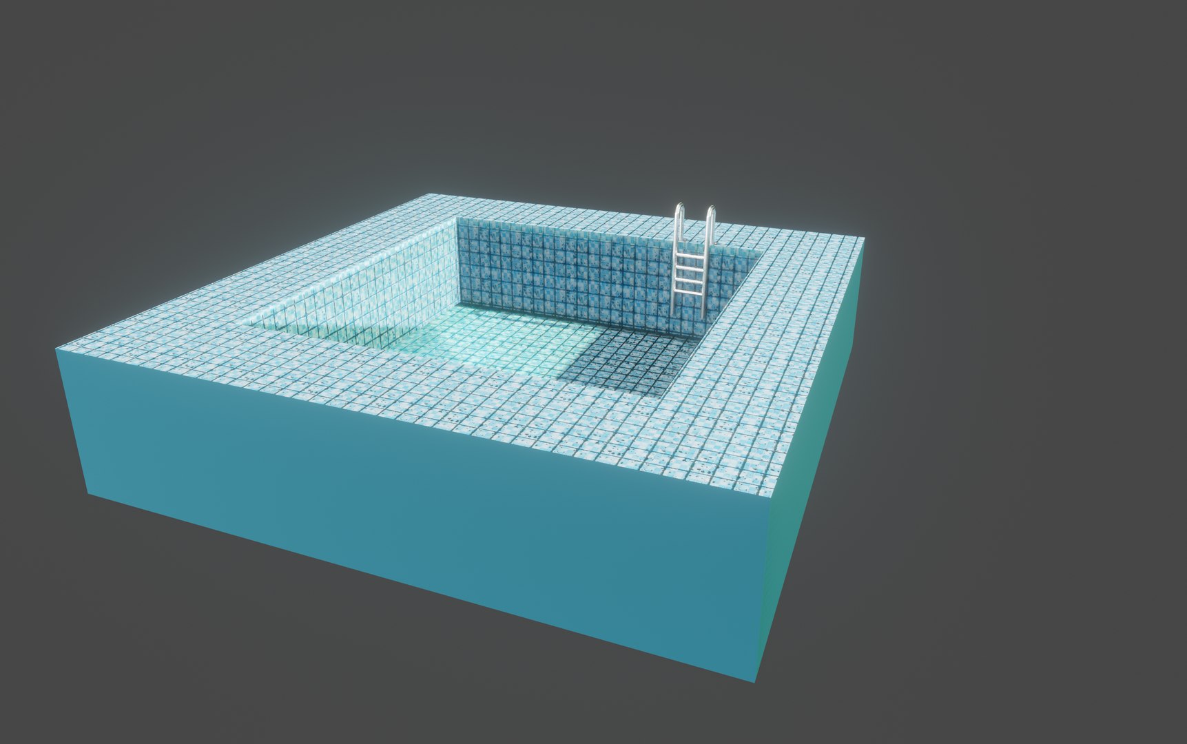 3D Empty Swimming Pool Model - TurboSquid 1716053