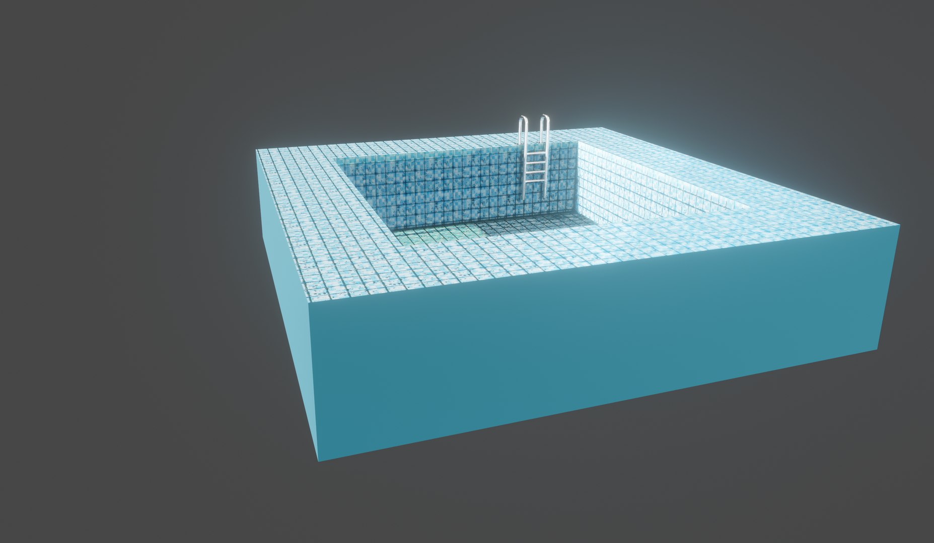 3D Empty Swimming Pool Model - TurboSquid 1716053