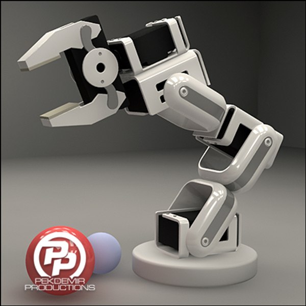 robot arm 3d model