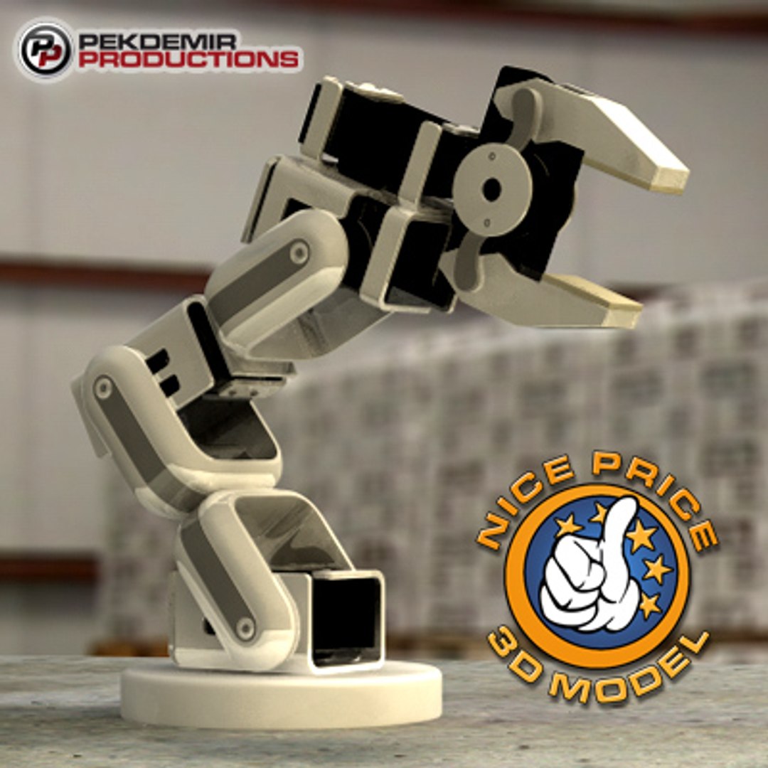 Robot Arm 3d Model
