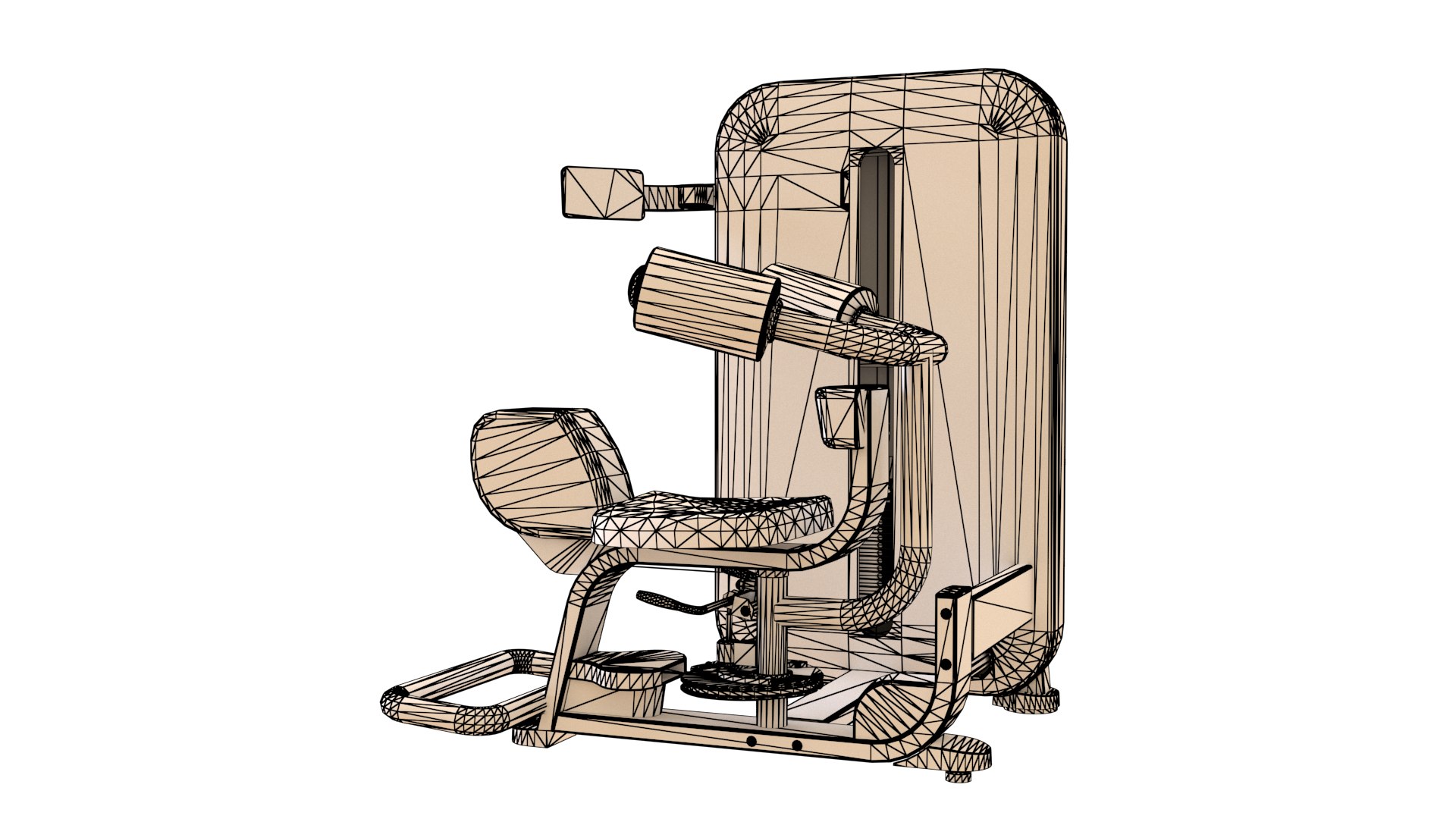 3D Gym Equipment Model - TurboSquid 1663935