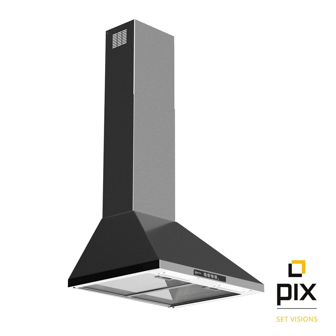 Photorealistic Neff Cooker Extractor 3d Model