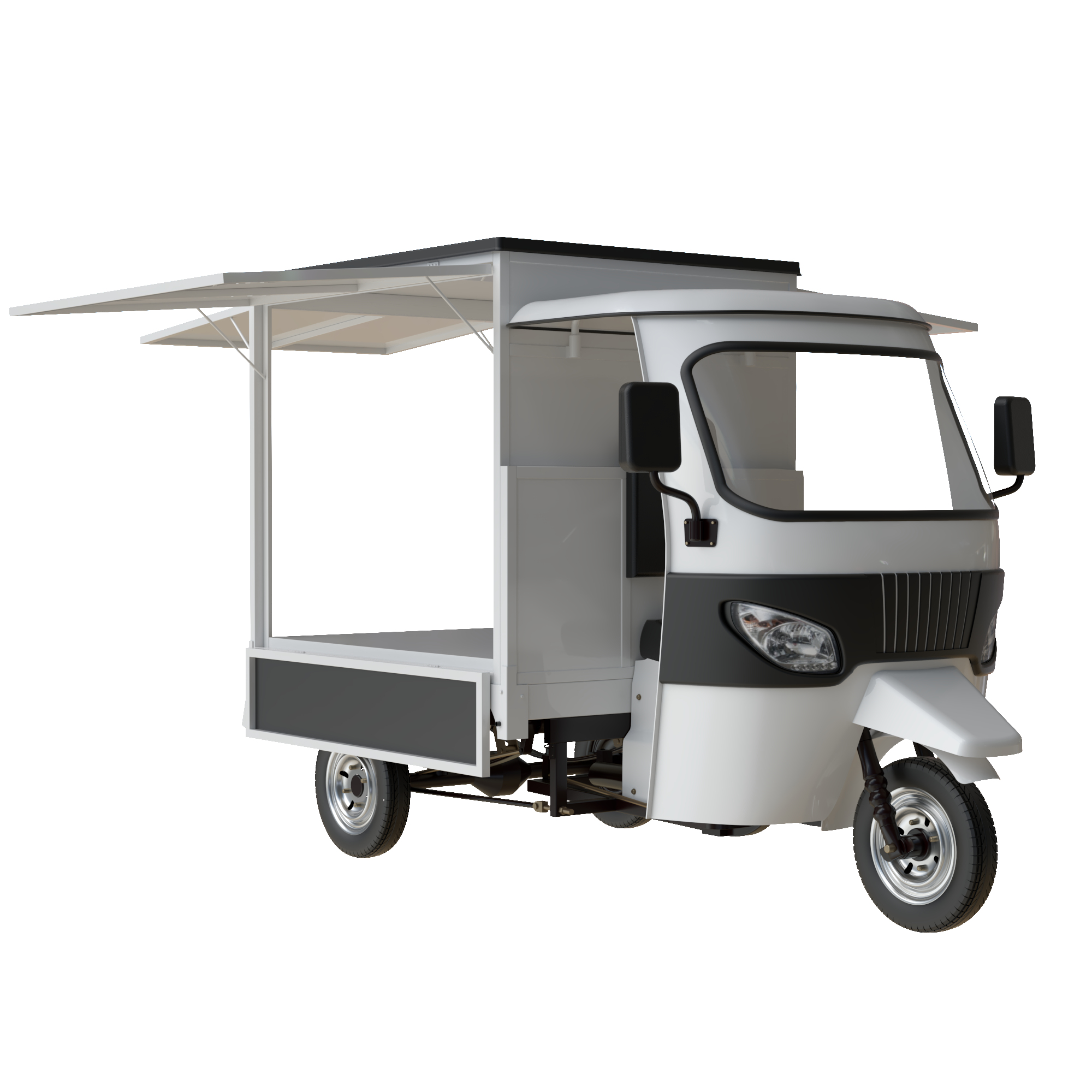 COMERCIAL TRÊS RODAS CARRO MOTO FOOD TRUCK Modelo 3D - TurboSquid 1711209
