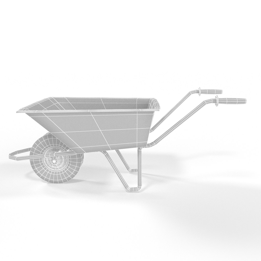 3d Wheelbarrow Model