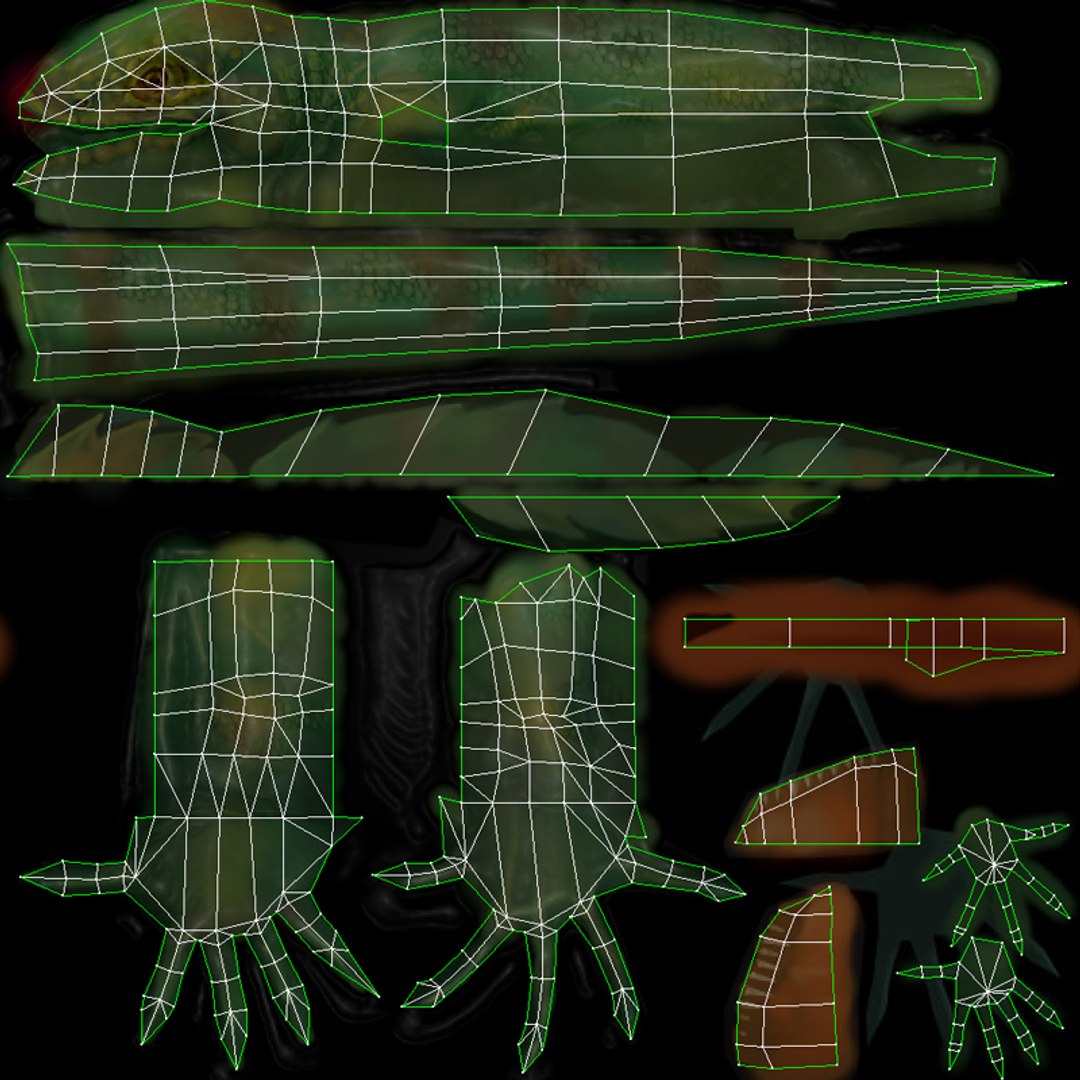 Animated Lizard 3D Model - TurboSquid 2155562