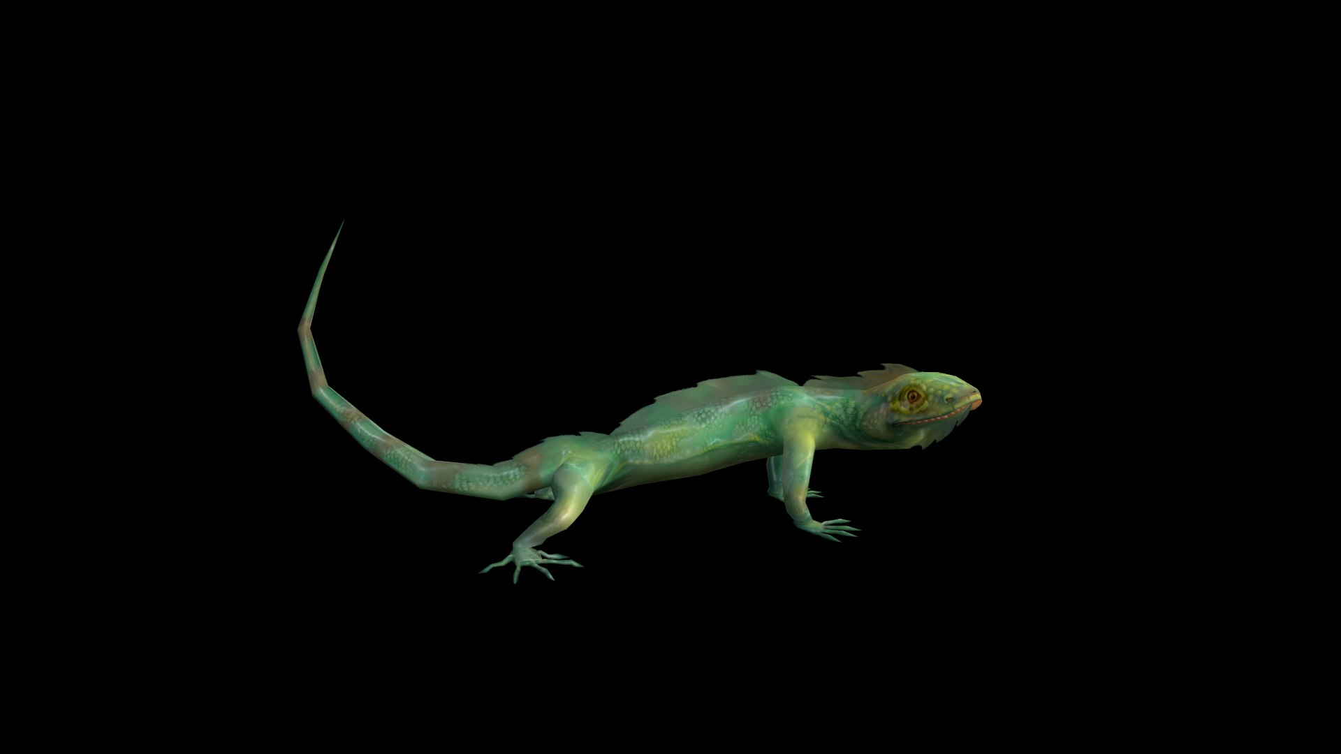 Animated Lizard 3D Model - TurboSquid 2155562