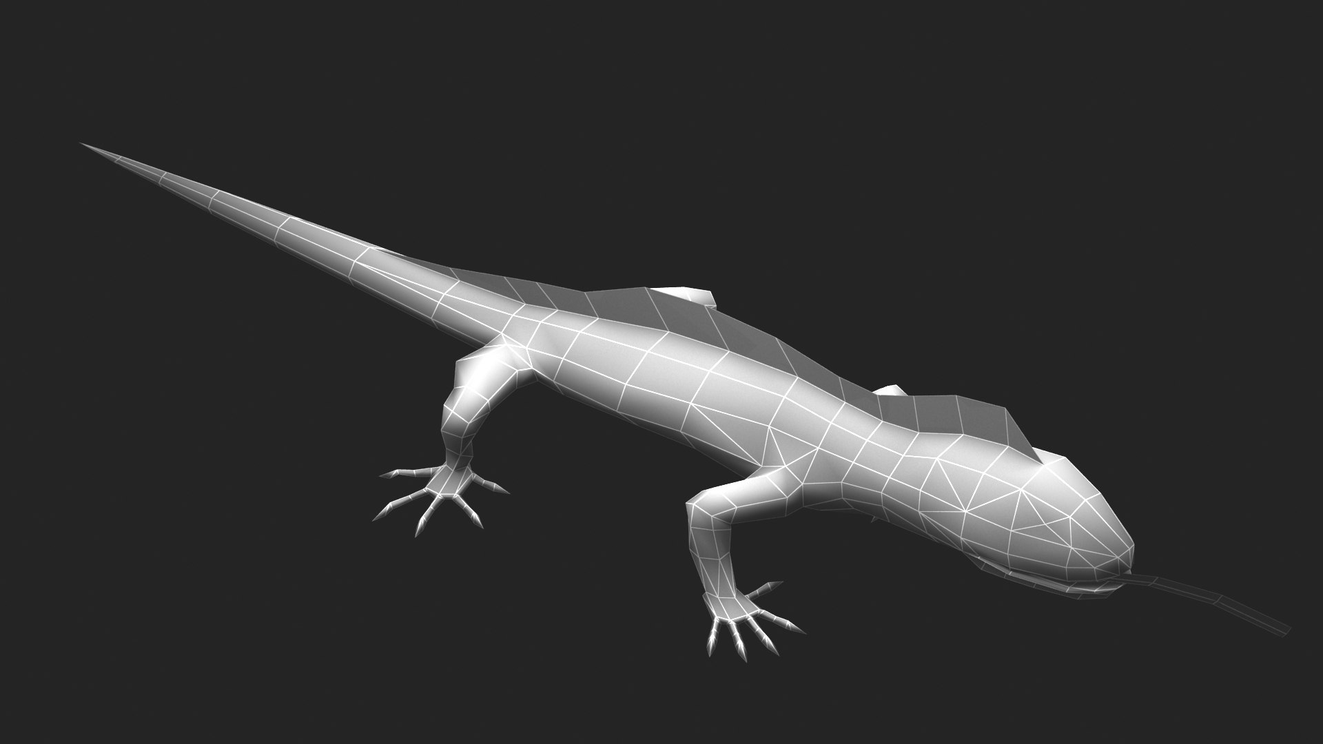 Animated lizard 3D model - TurboSquid 2155562