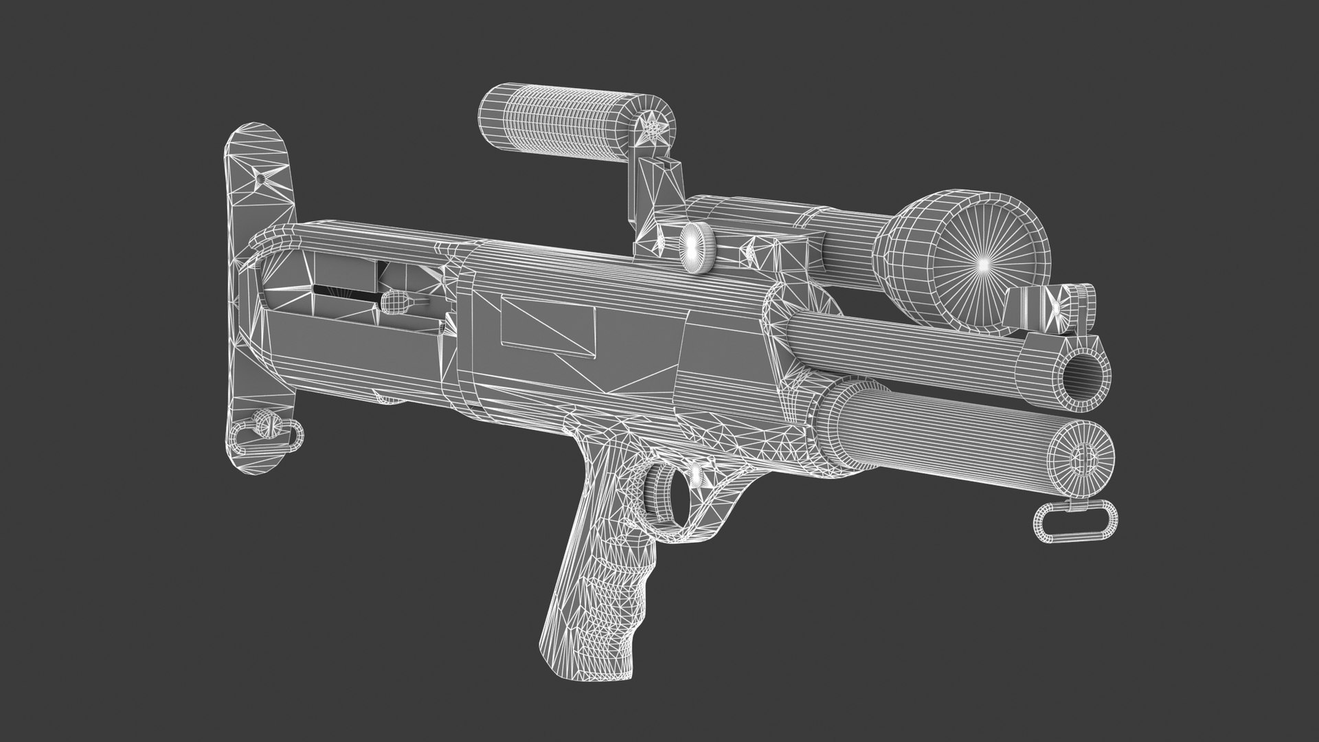 3D High Standard Model 10 Low Poly PBR Realistic - TurboSquid 1992324