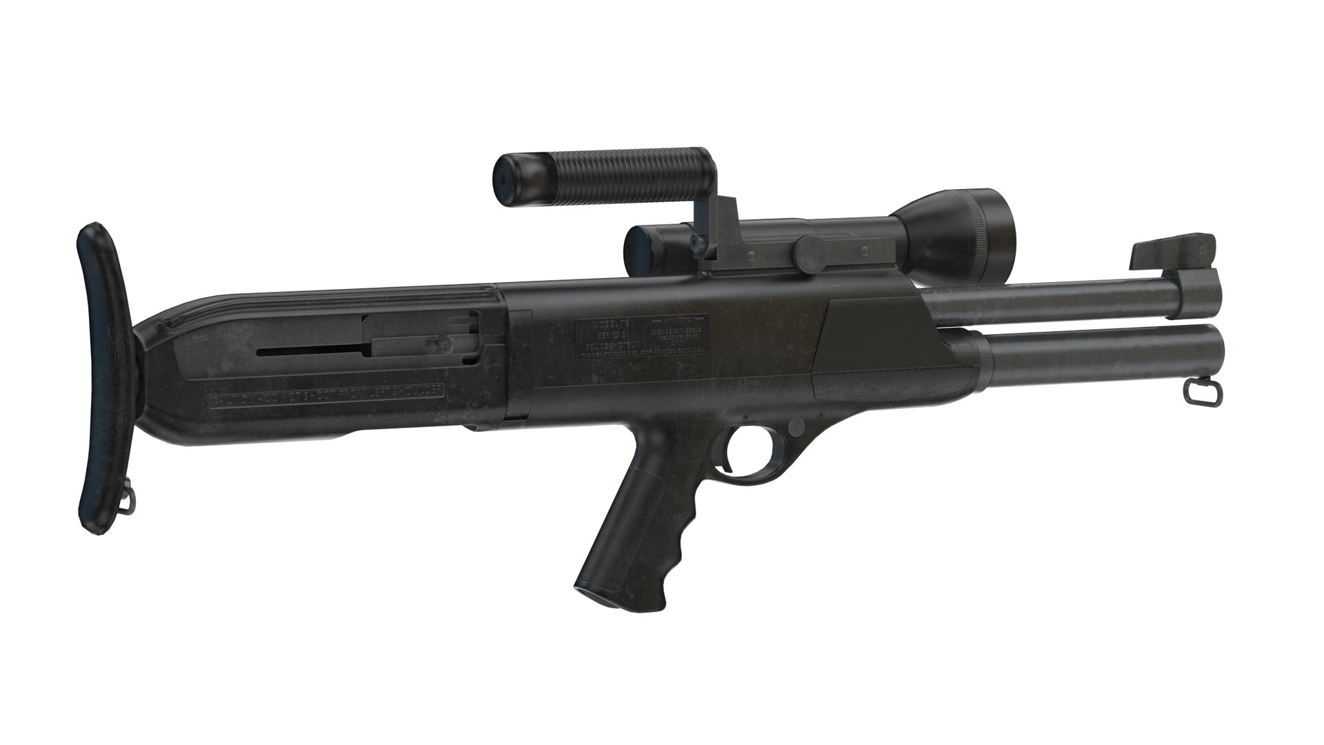 3D High Standard Model 10 Low Poly PBR Realistic - TurboSquid 1992324