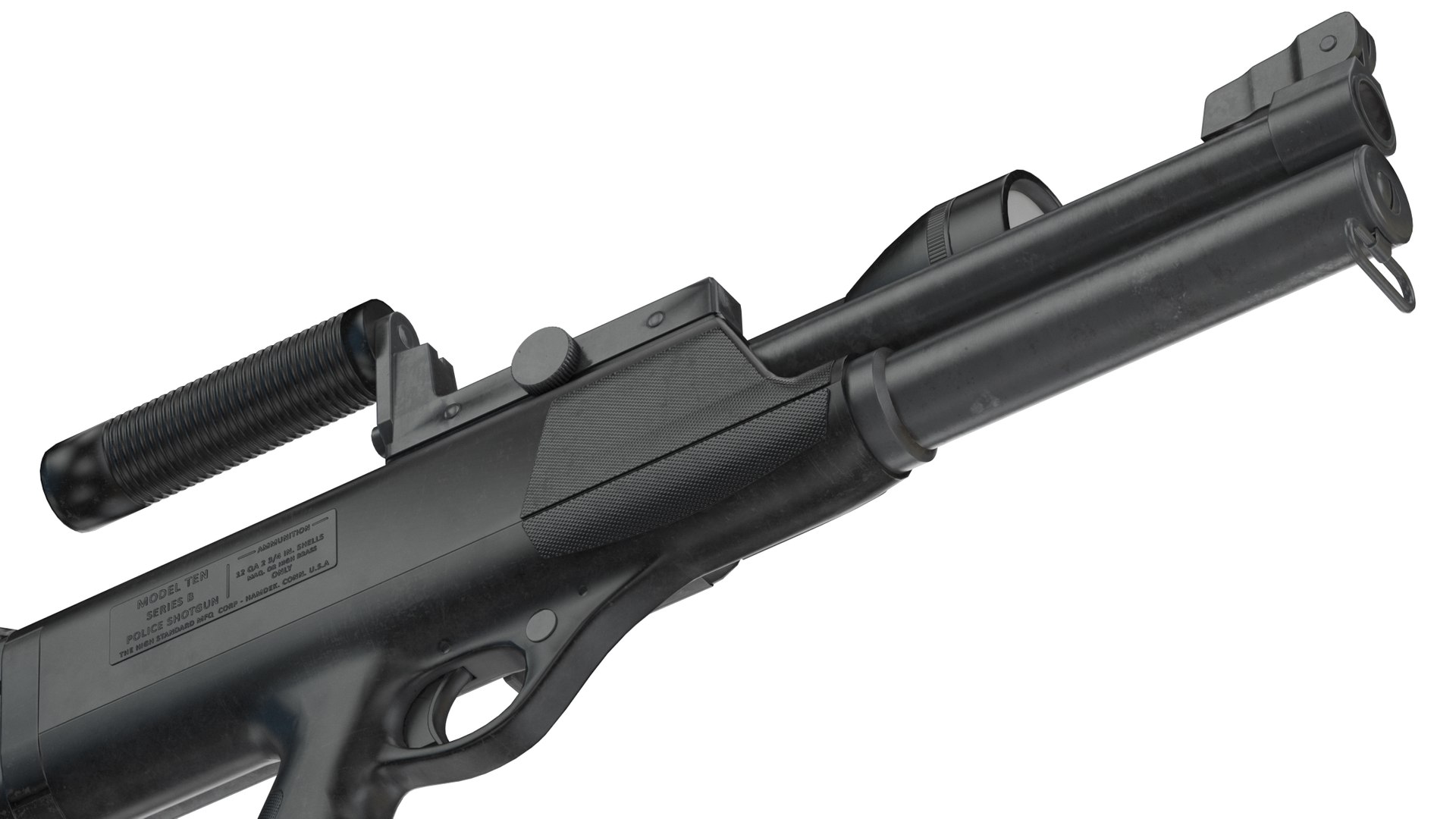 3D High Standard Model 10 Low Poly PBR Realistic - TurboSquid 1992324