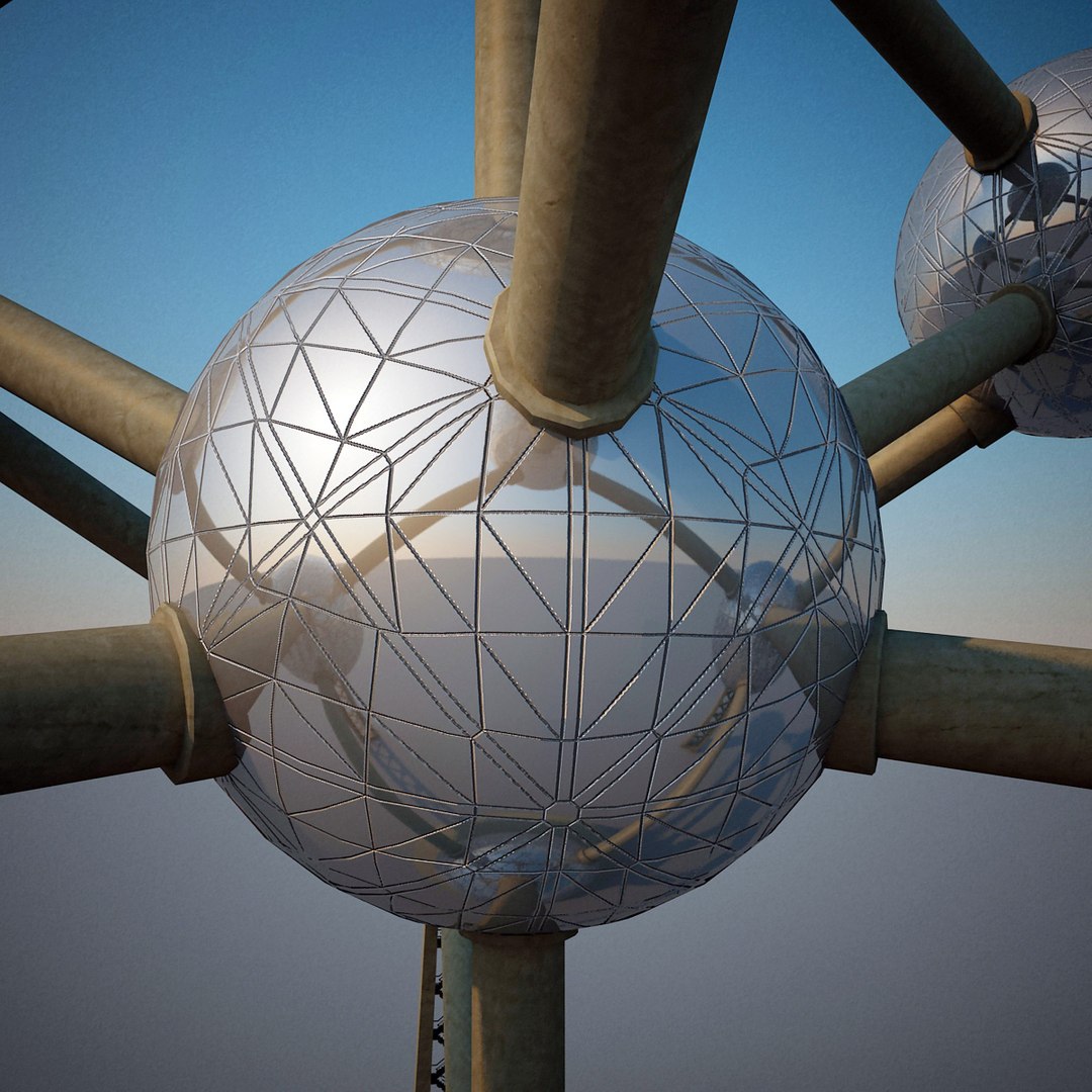 3ds Atomium Modelled