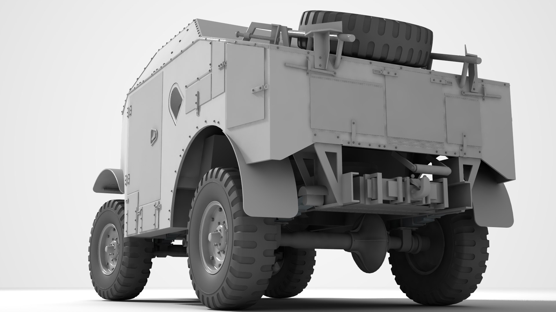 Morris Quad C8 Mark II 3D Model - TurboSquid 1890768