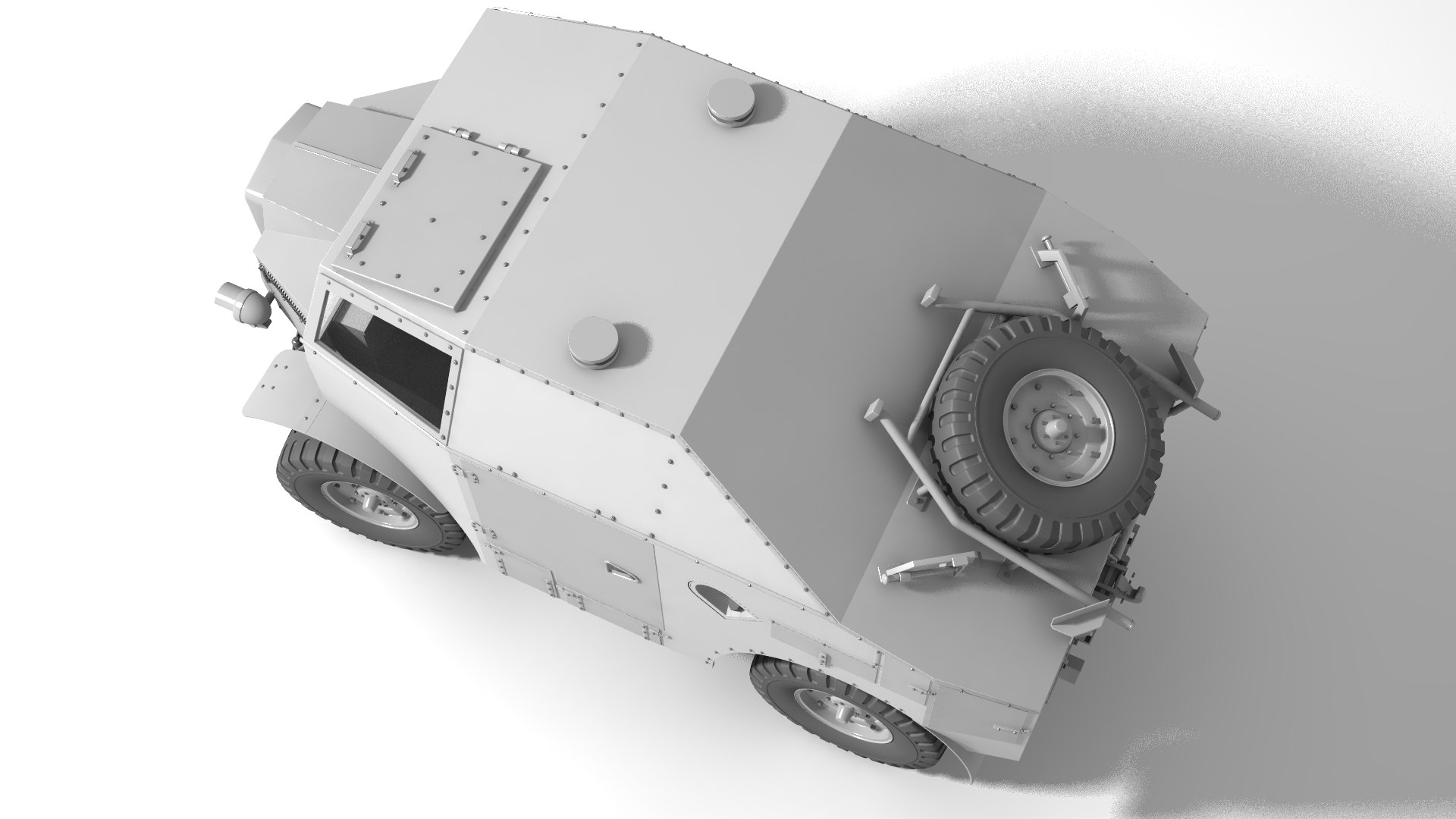 Morris Quad C8 Mark II 3D Model - TurboSquid 1890768