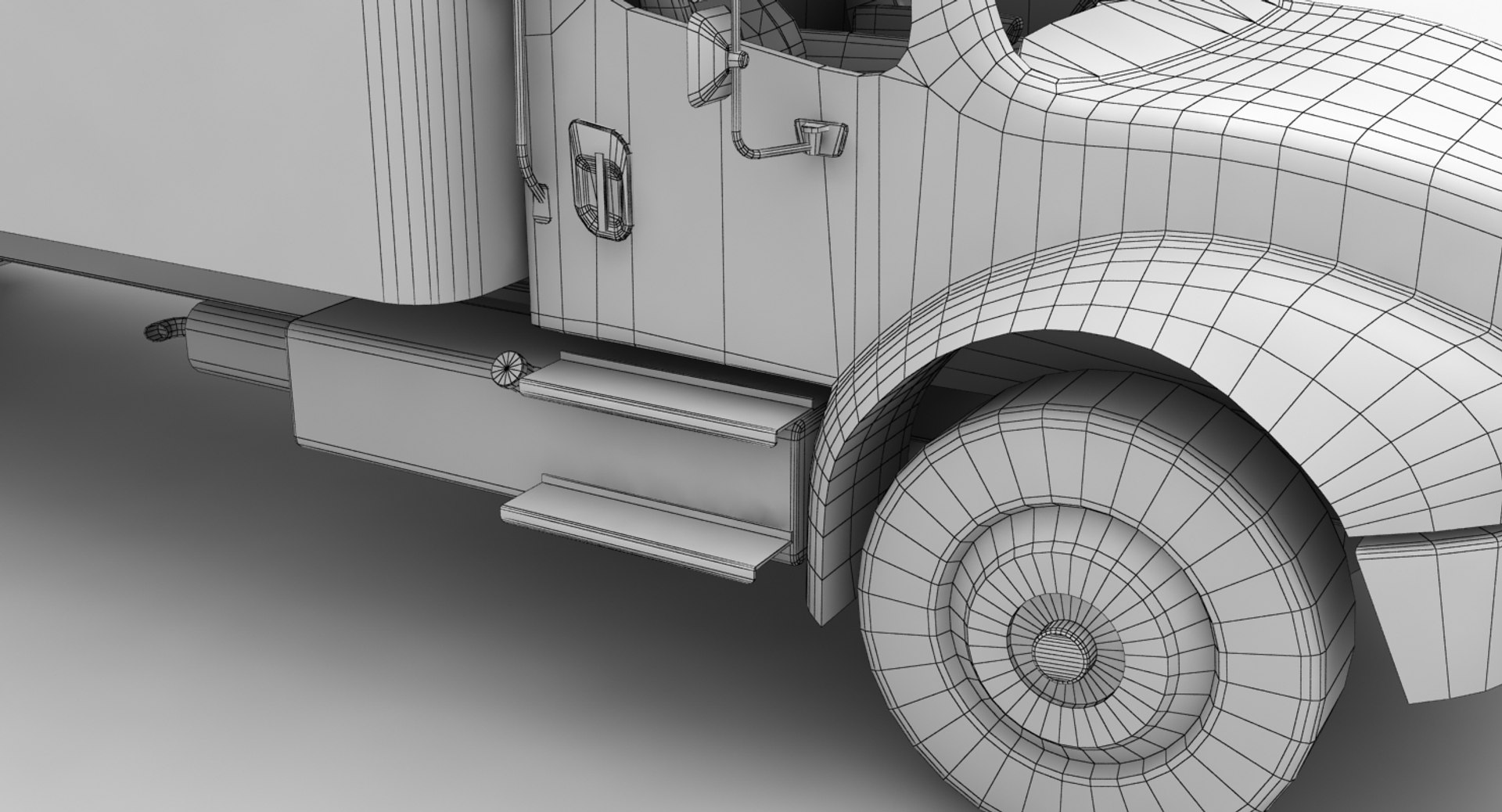 3D Realistic Freightliner M2 Fedex - TurboSquid 1284287