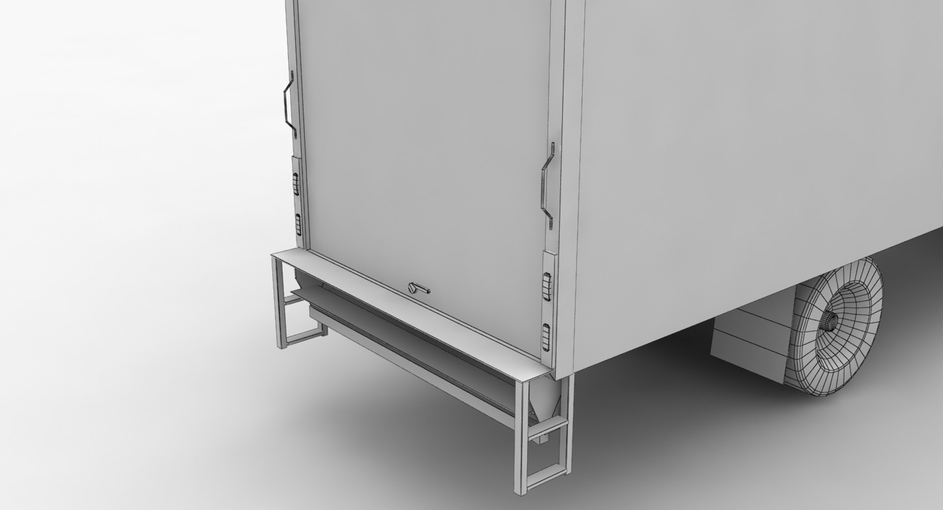 3D Realistic Freightliner M2 Fedex - TurboSquid 1284287