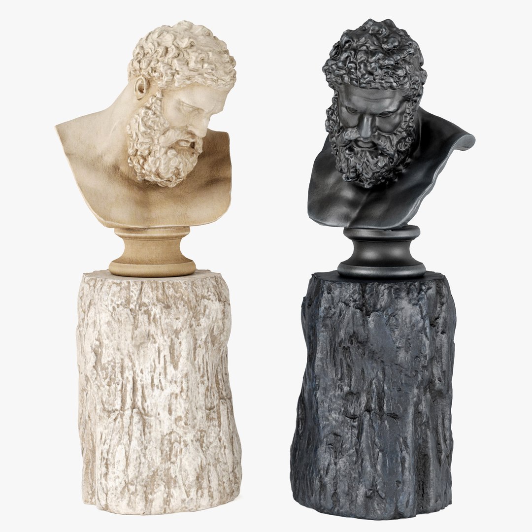 3D Hercules Head Sculpture - TurboSquid 1901012