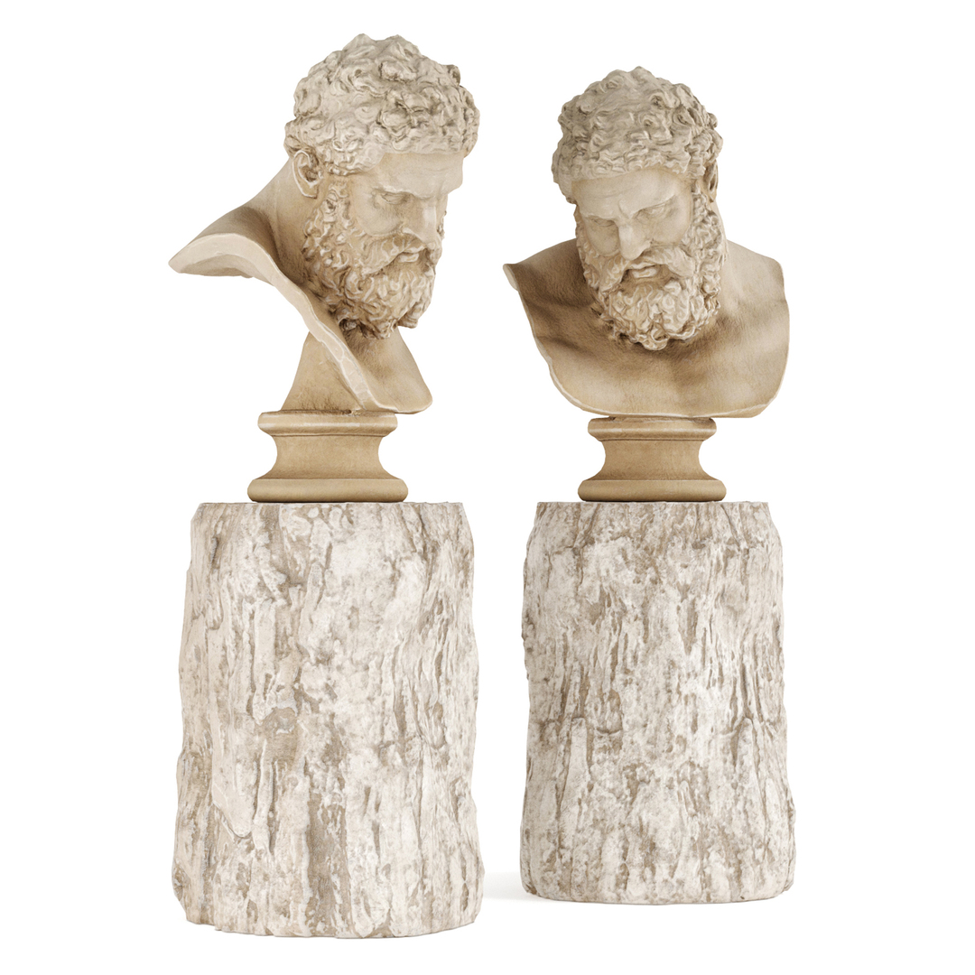 3D Hercules head sculpture - TurboSquid 1901012