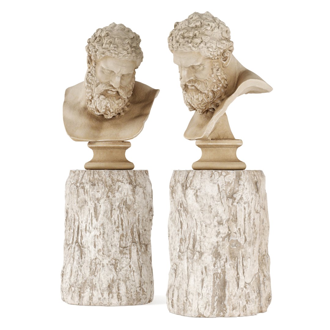 3D Hercules Head Sculpture - TurboSquid 1901012