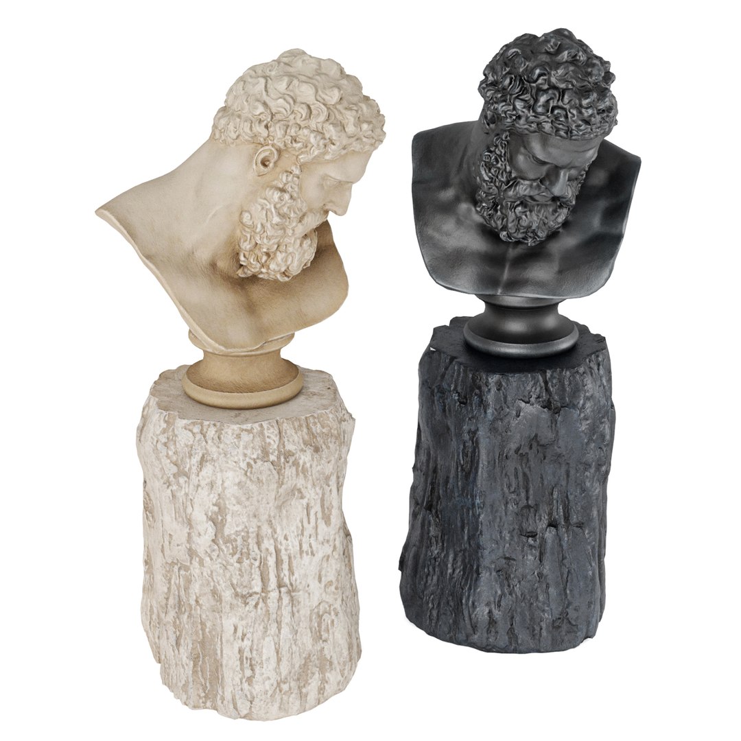 3D Hercules Head Sculpture - TurboSquid 1901012