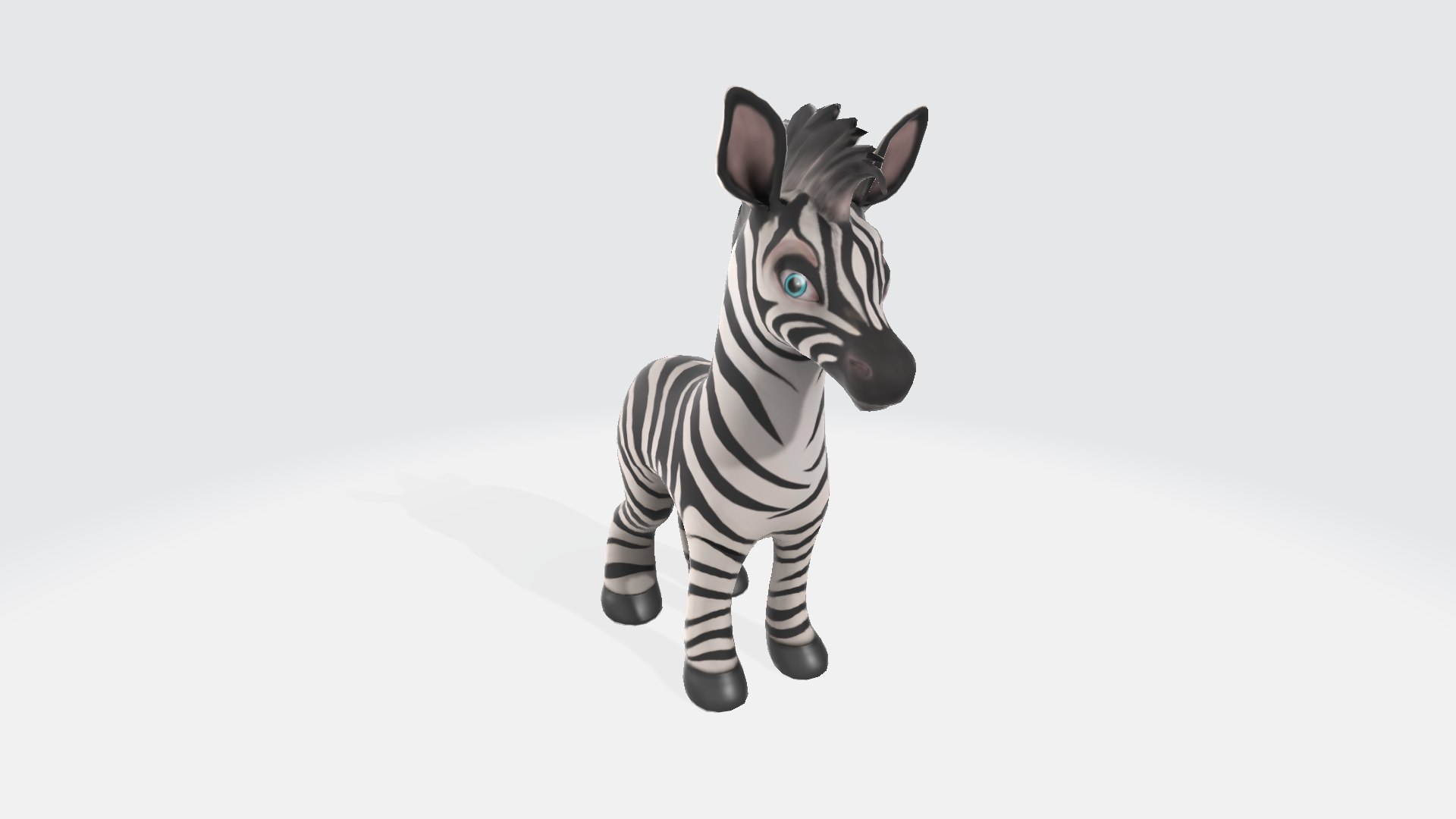 3D Baby Zebra Model - TurboSquid 2400569