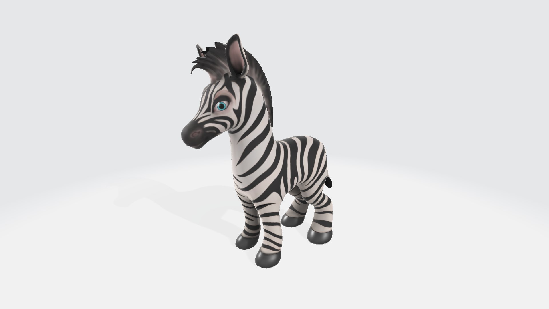 3D Baby Zebra Model - TurboSquid 2400569