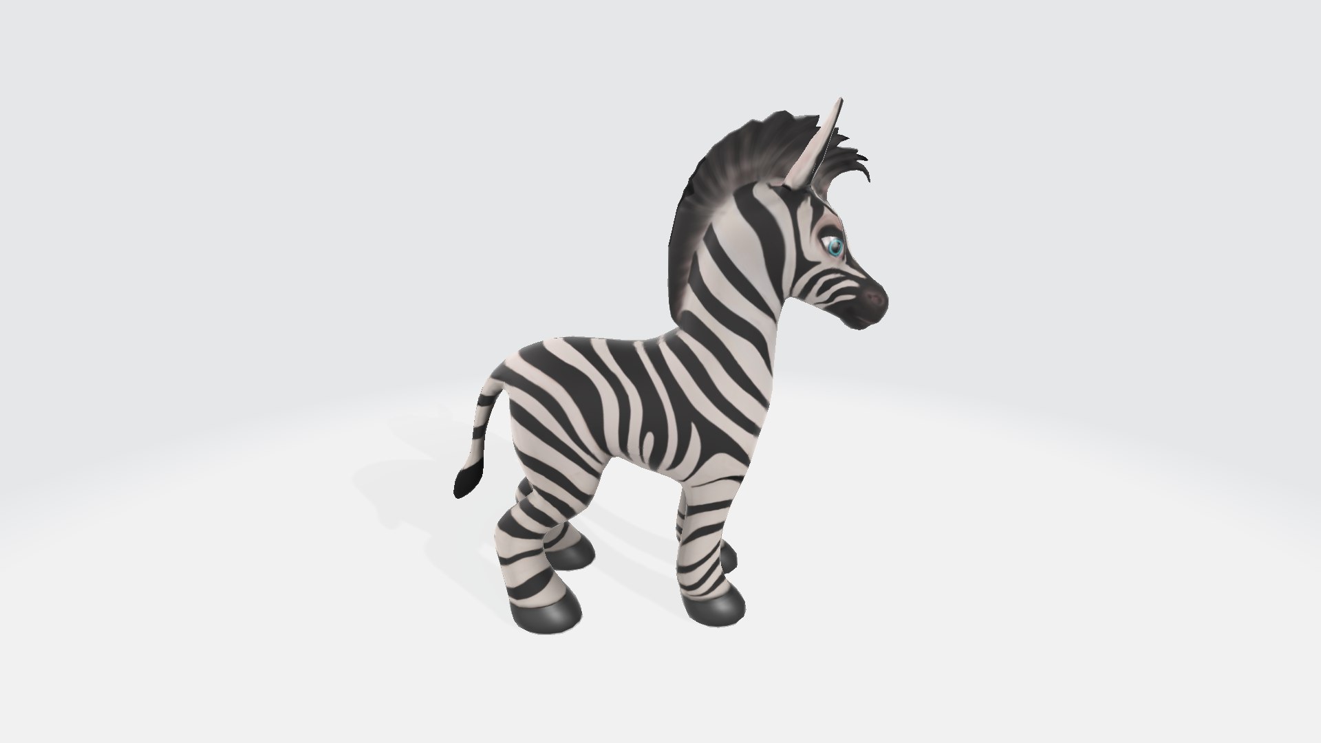 3D Baby Zebra Model - TurboSquid 2400569
