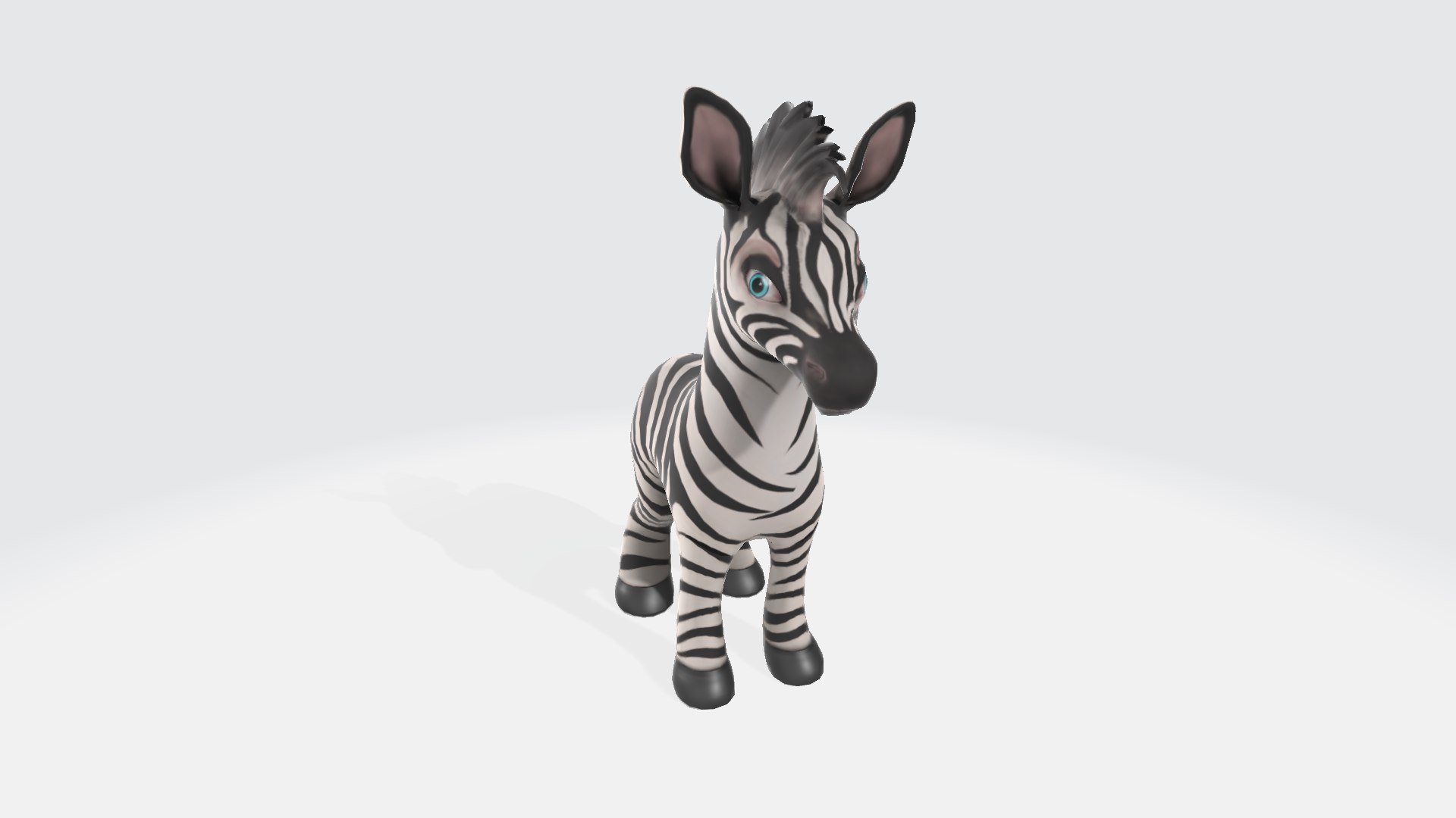 3D Baby Zebra Model - TurboSquid 2400569