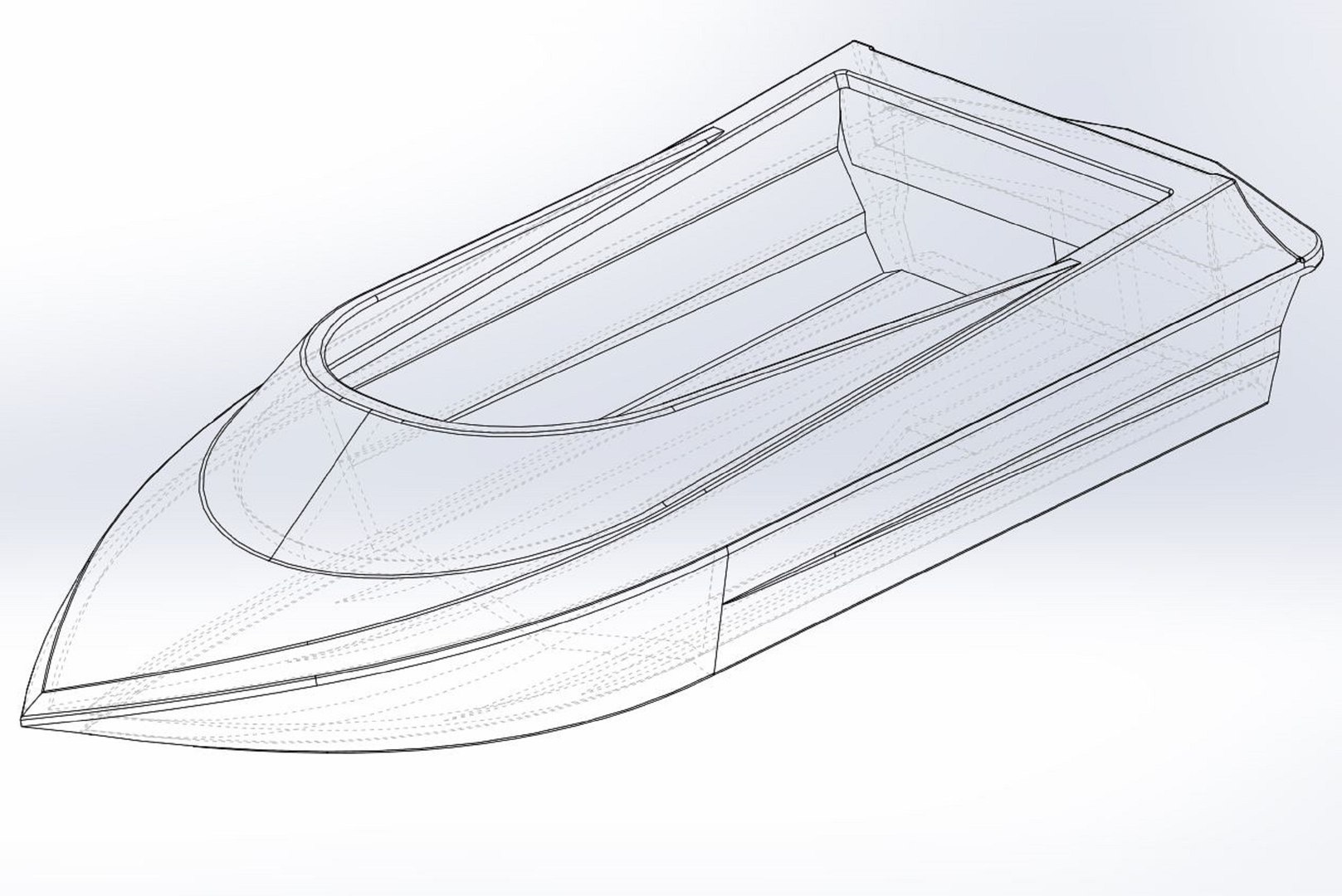 Diecast Speed Boat Hull Version 2 Scale 1 To 25 Model - TurboSquid 2269303