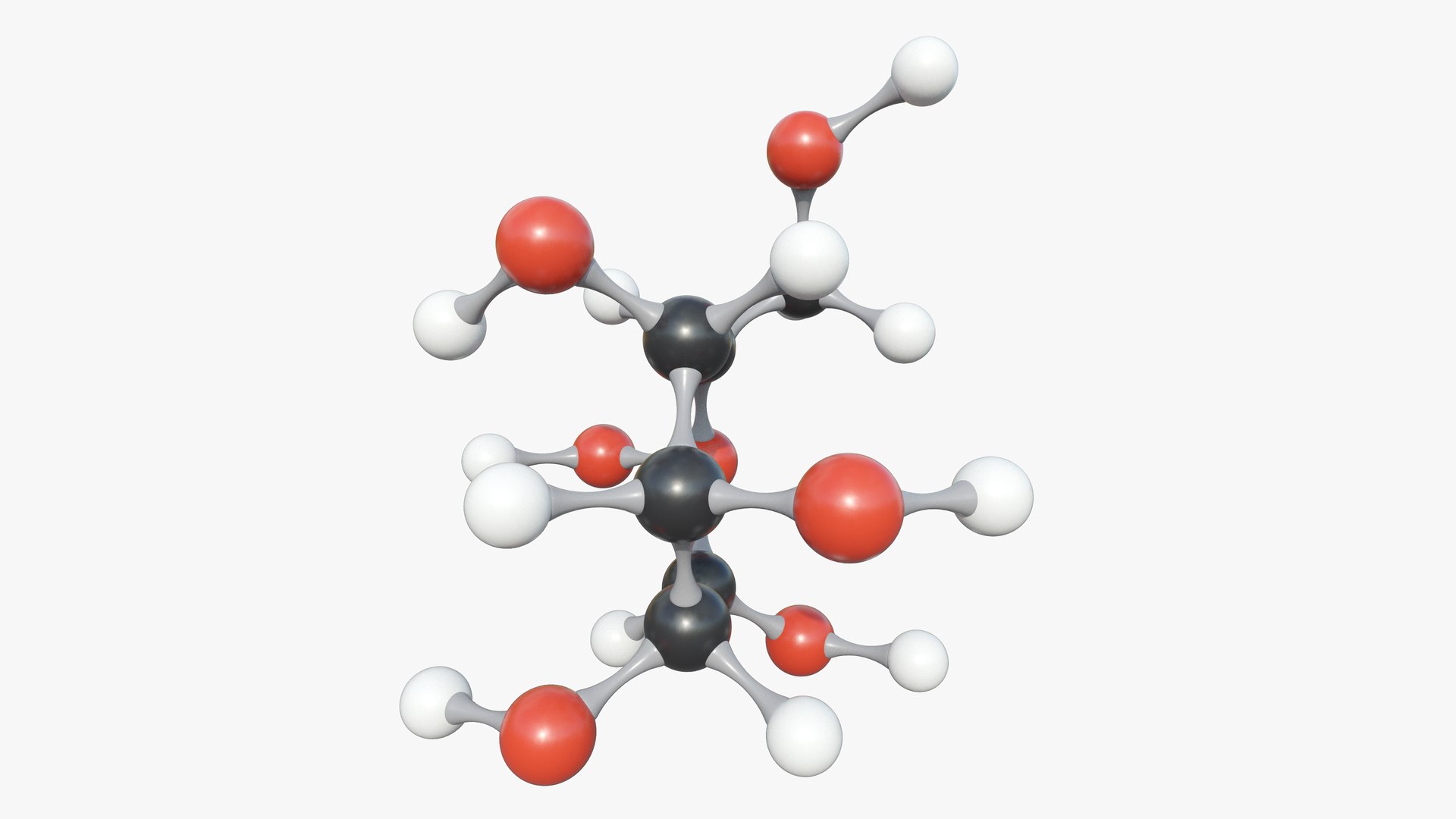 3D Model Glucose Molecule With PBR 4K 8K - TurboSquid 1943827